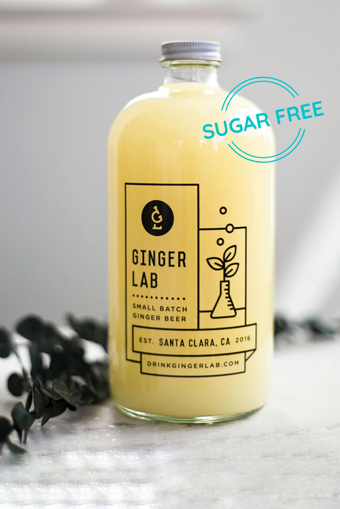 NO SUGAR ADDED Original Brew Growler – Ginger Lab